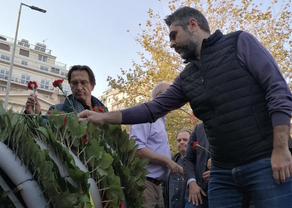 Ο Γιάννης Σαρακιώτης για την 49η Επέτειο της Εξέγερσης του Πολυτεχνείου ...